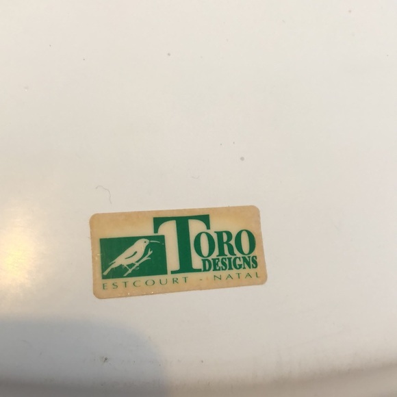 TORO design | Dining | Vintage Toro Designs Plastic Textured Tray ...